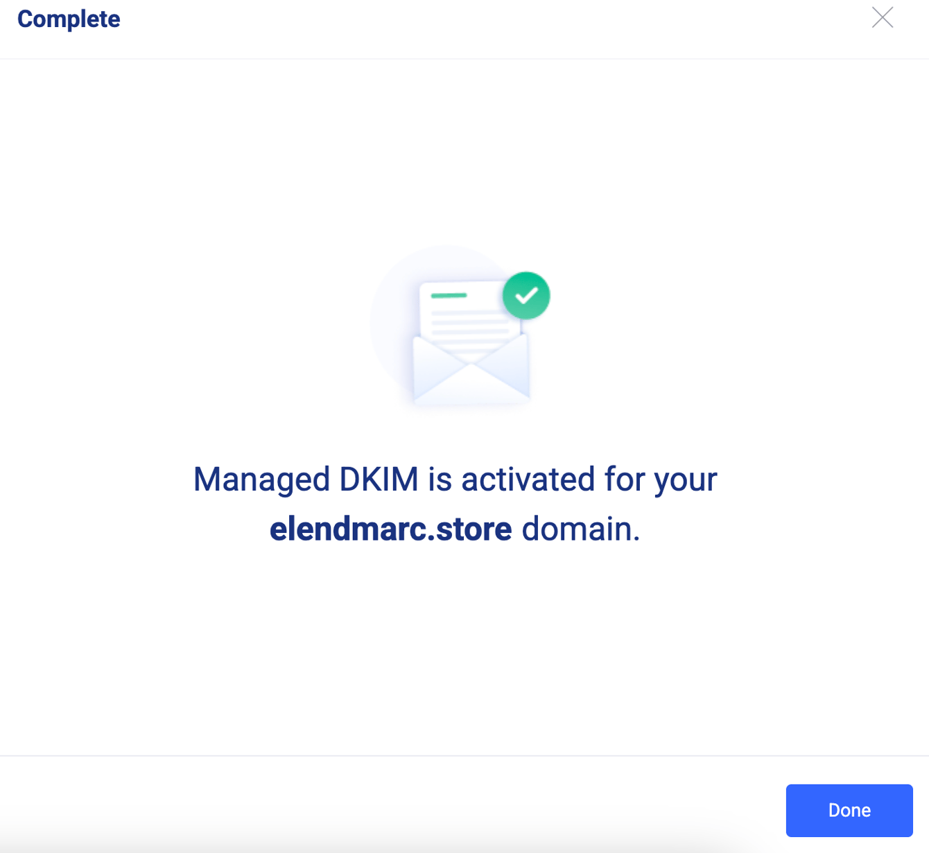 Managed DKIM