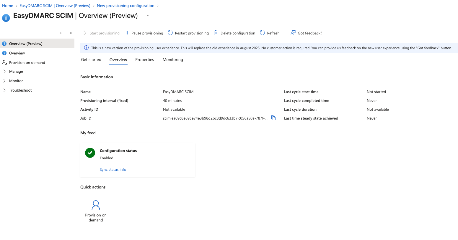 SCIM Provisioning Setup Azure