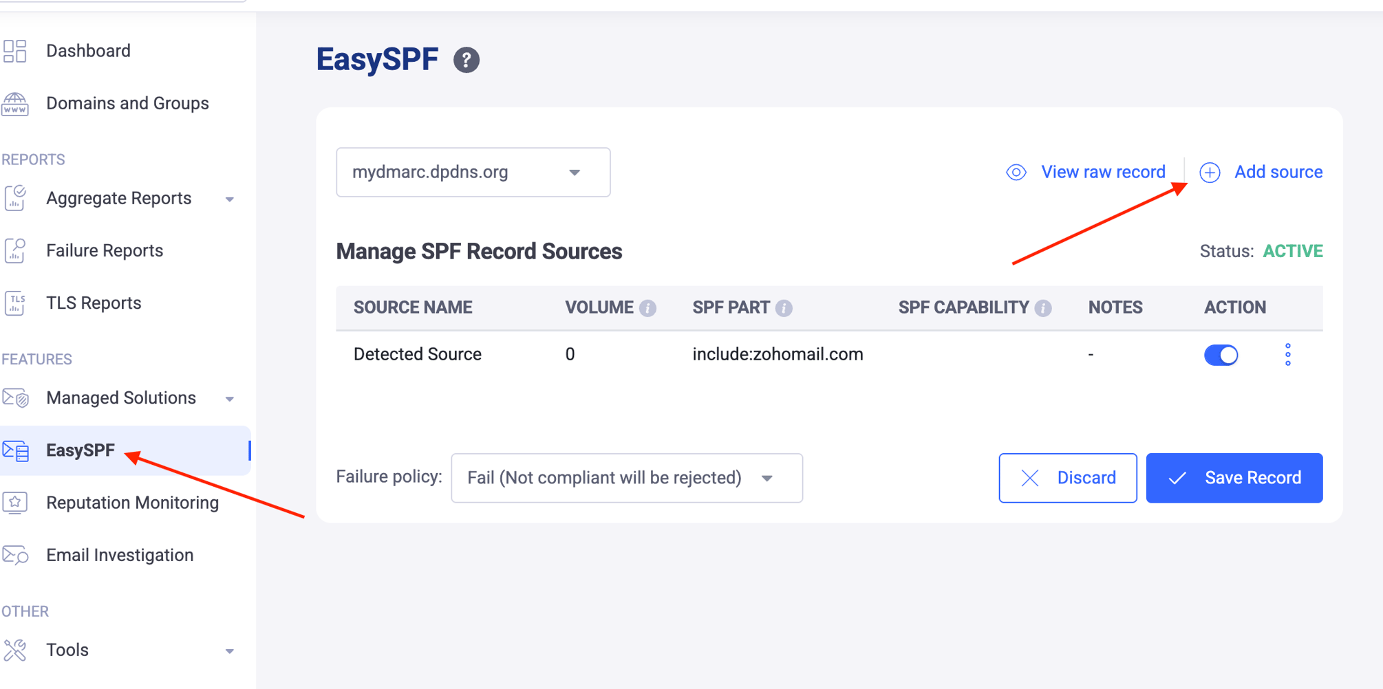 How to Safelist an IP Address Shown as a Non-Compliant Sending Source