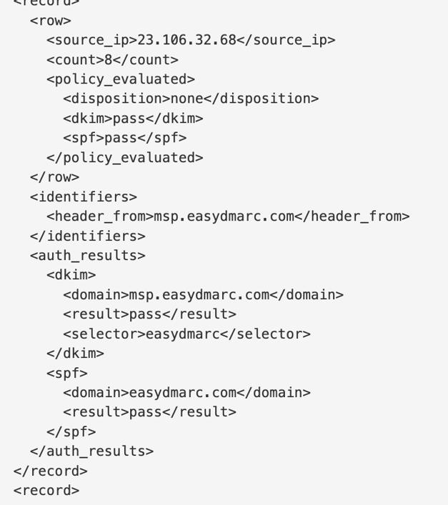 Analyzing DMARC Aggregate Reports