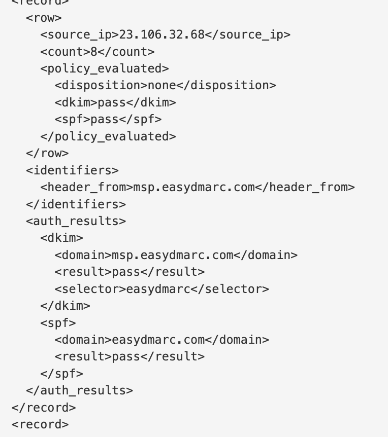 Analyzing DMARC Aggregate Reports